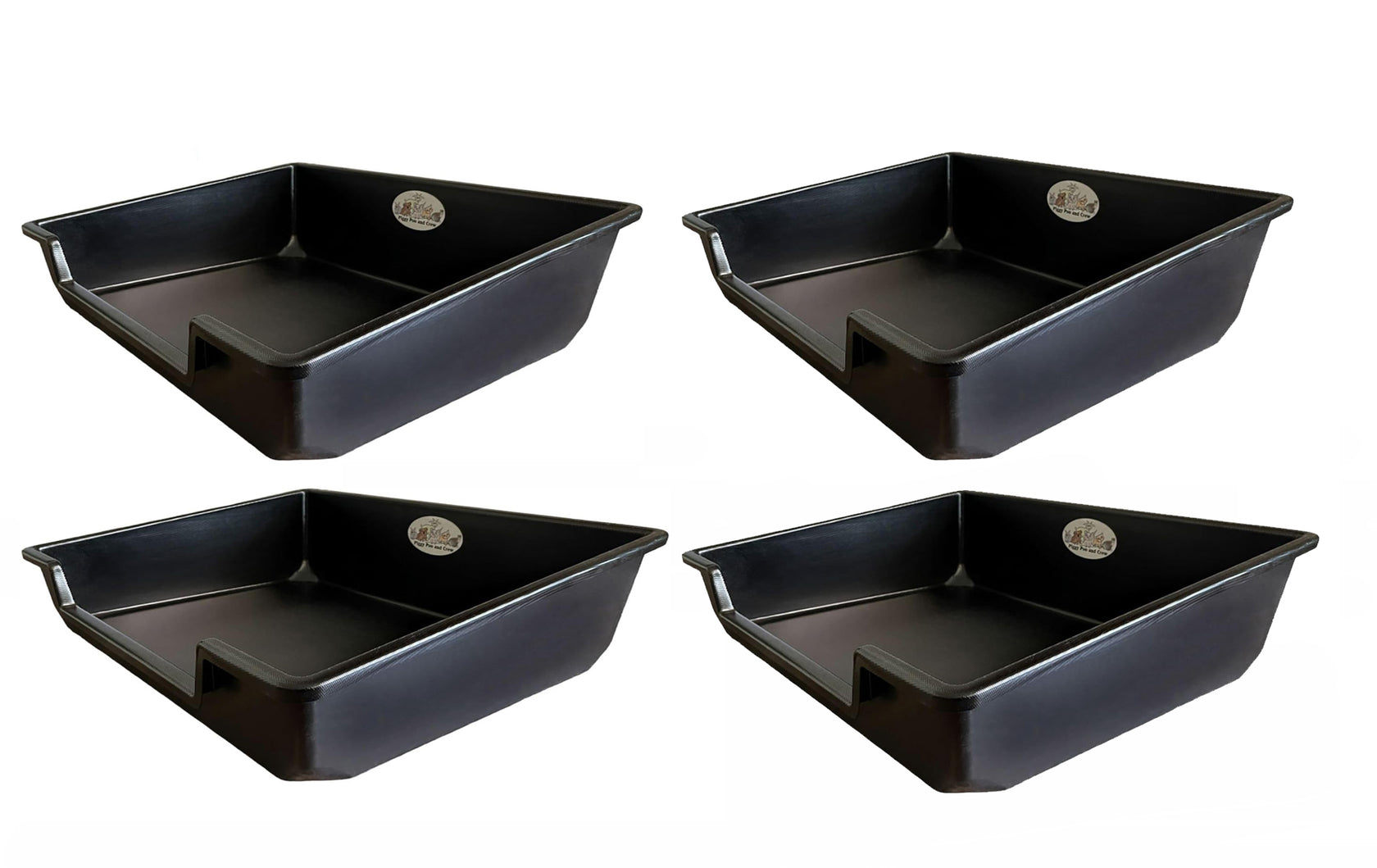 Piggy Poo and Crew Extra Large Litter Box - for Pigs Dogs Rabbits Goat